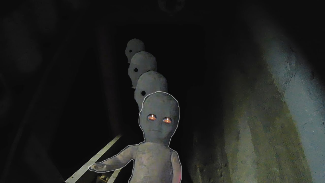 Creepy ritual. Summoning a child spirit in an abandoned house - YouTube