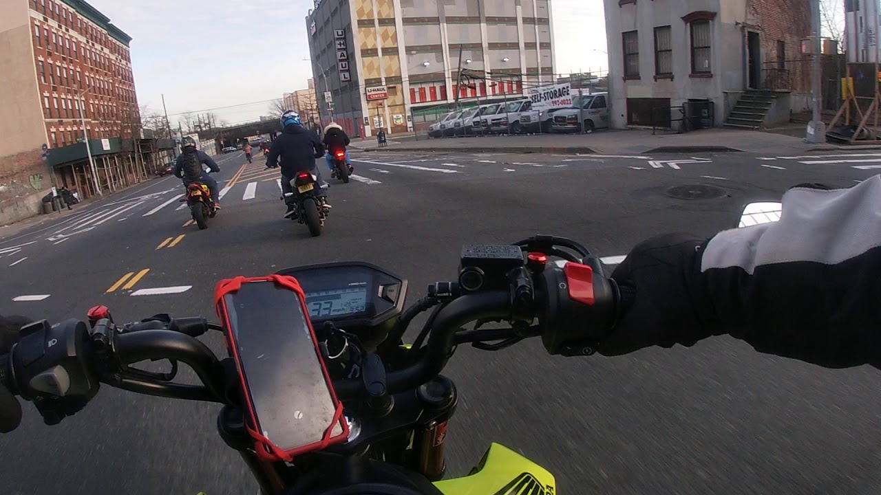Part of NYC ride out 2020 - YouTube