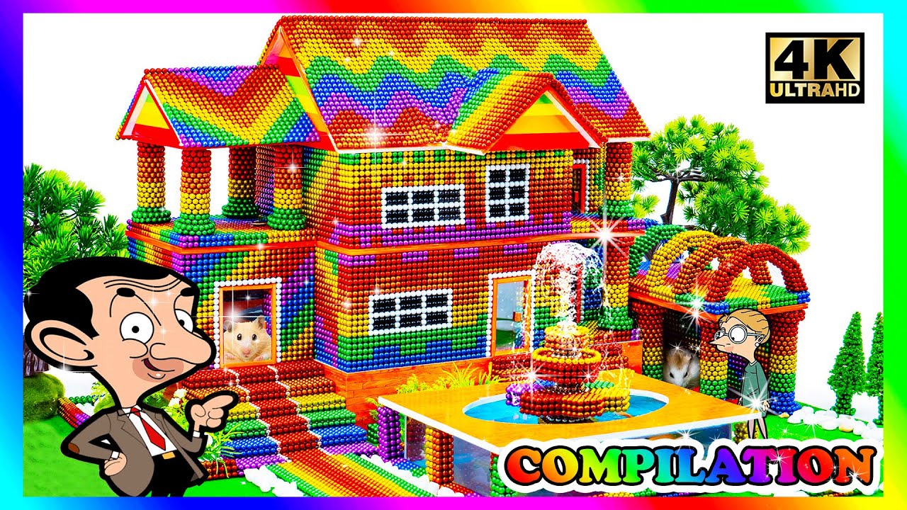 ASMR Video | Build Mr. Bean's New House With Huge Garage And Build ...