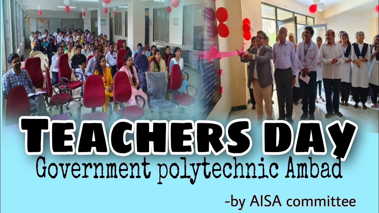 Teachers Day Celebrate by AIML Department || Government Polytechnic ...