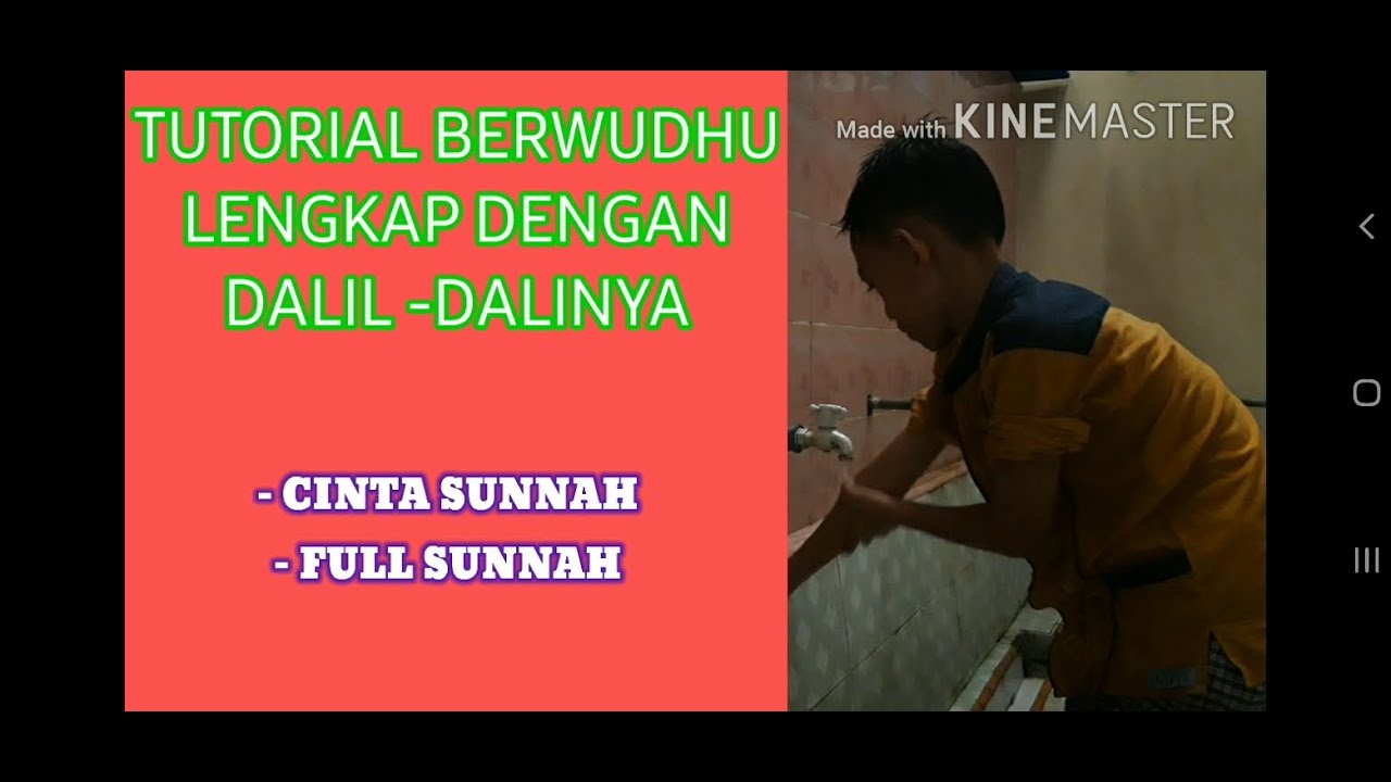 TUTORIAL BERWUDHU - YouTube