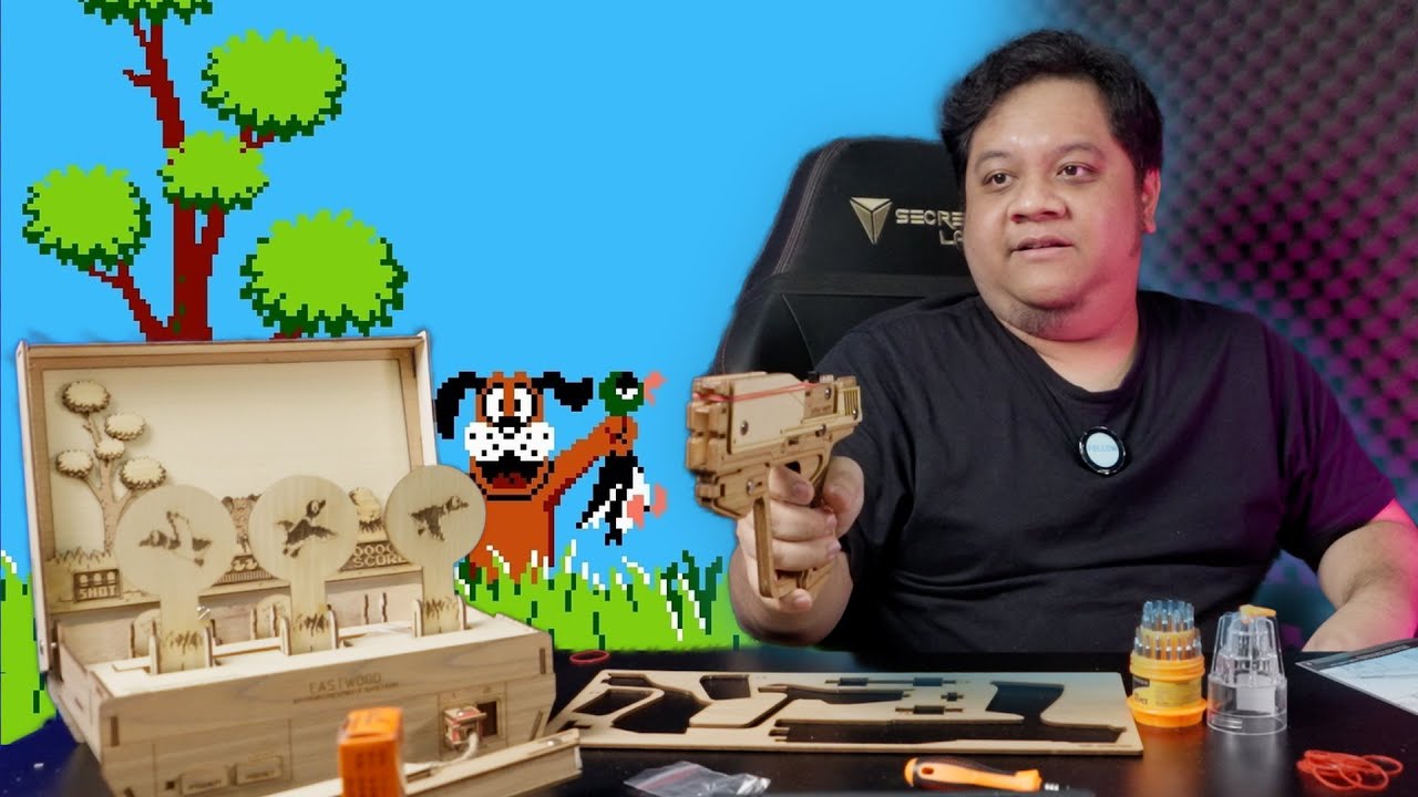 Dulu Game NES, Sekarang Game Kayu!! - Unboxing Mainan - YouTube