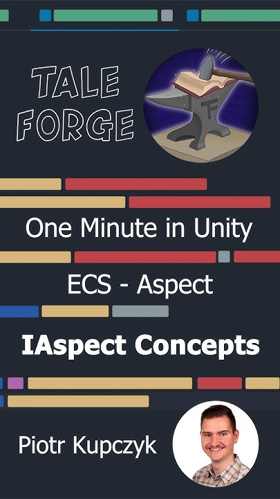 One Minute In Unity Ecs Aspect Ecs Tutorials Unity Gamedev Youtube 