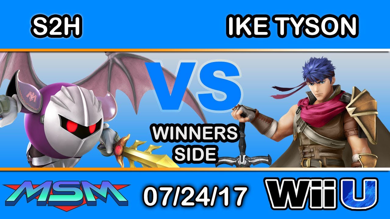 MSM 106 - S2H (Meta Knight) Vs. Ike Tyson (Ike) Winners Side - YouTube