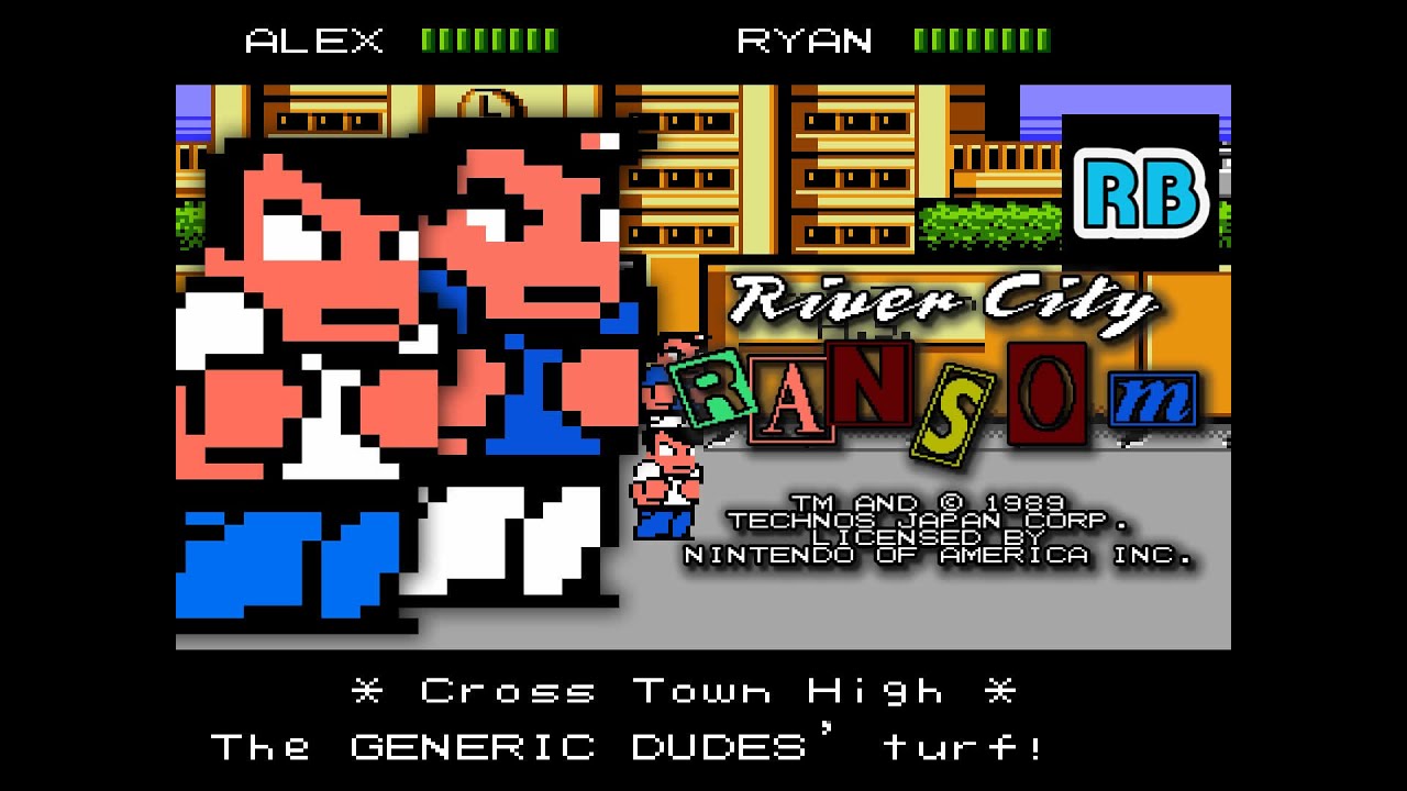 1989 [60fps] NES River City Ransom 2Players ALL - YouTube