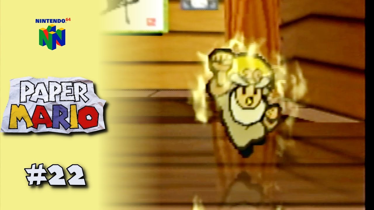 The Master at the Dojo | Paper Mario | Nintendo 64 | Part 22 with ...