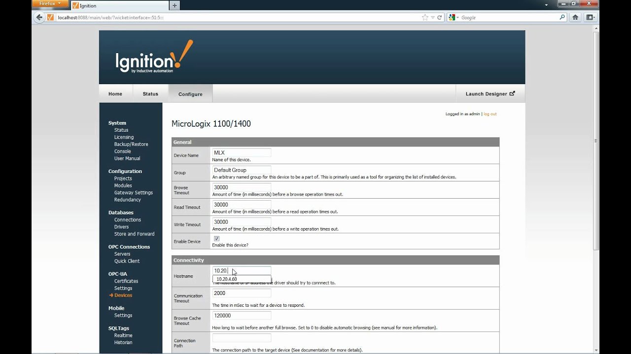 Ignition Configuration: Device Connections - YouTube