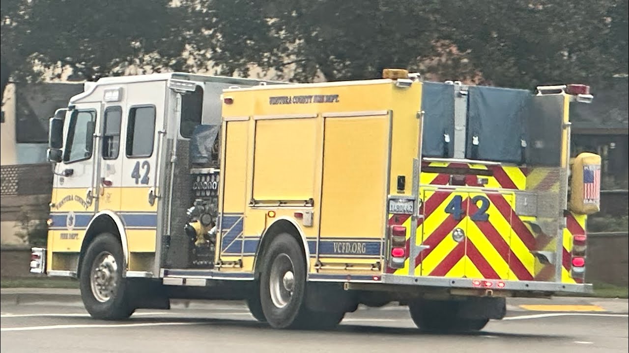 VCFD Structure Fire (Simi Valley) - YouTube