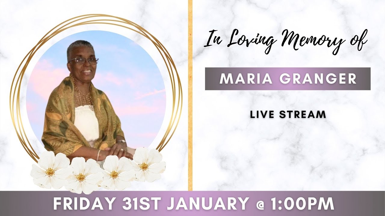 Celebrating the life of Maria Granger. - YouTube