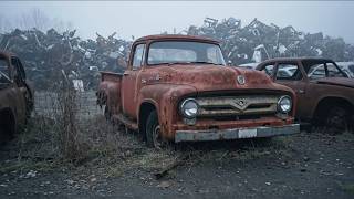 ASMR Car Restoration: Complete Reconstruction of a 1956 Ford F-100 - From Abandoned to Brand New.