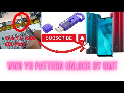 Vivo Y11 pd 1906 pattern unlock by UMT dongle with edl test point umt ...