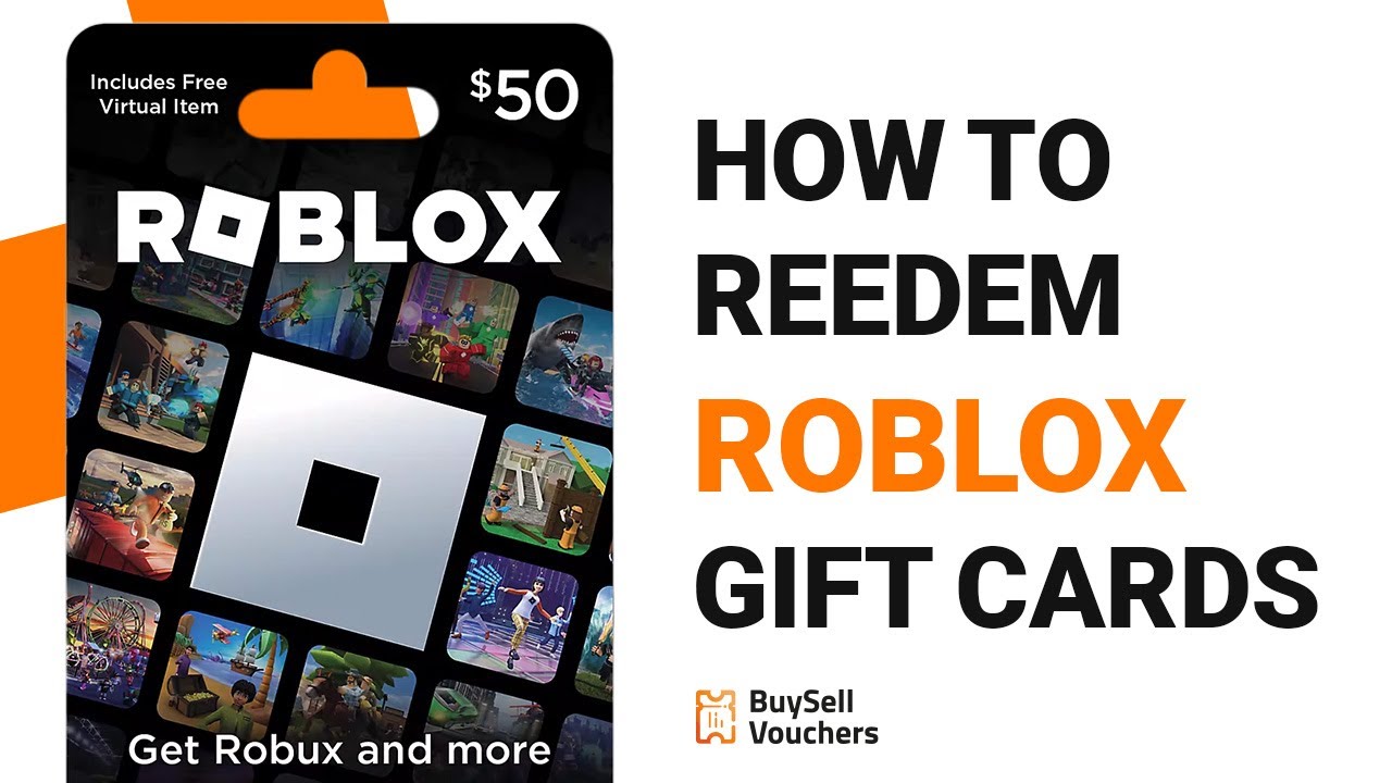 How to Redeem Roblox Gift Cards | Robux Top Up Guide 2024 - YouTube