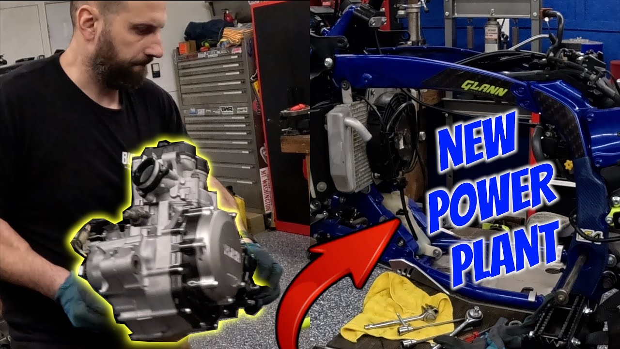 How to Install the most POWERFUL engine i built in my YFZ450r - YouTube