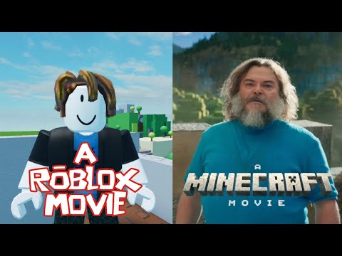 A Roblox Movie trailer side by side with A Minecraft Movie trailer - YouTube