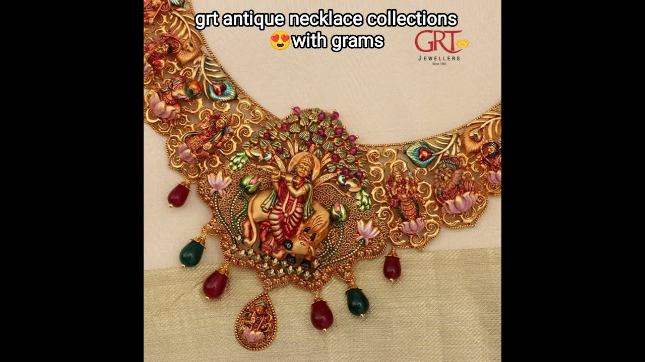 GRT jewellers necklace collections/grtjewellers antique collections ...