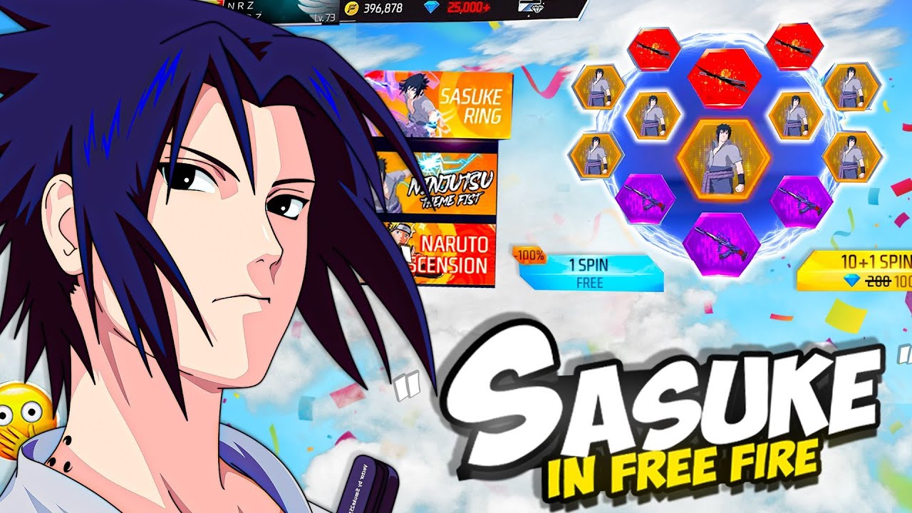 Sasuke In Free Fire 😲 - YouTube