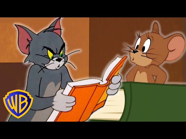 Tom & Jerry Become BOOKWORMS! 📚💥 | Tom & Jerry | @wbkids - Videos For Kids