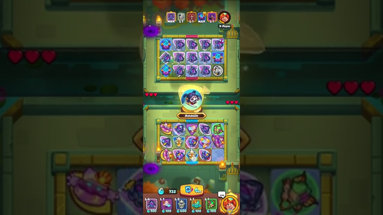 Rush royale - How to win vs Witch or Shaman - YouTube
