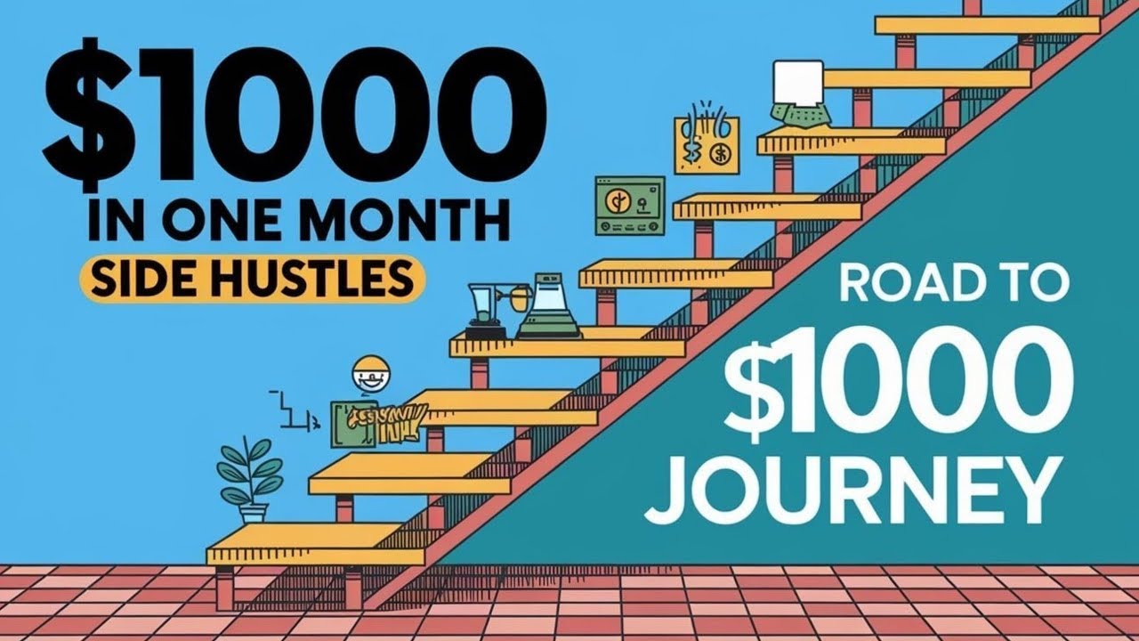 How I Made $1000 in One Month with Side Hustles - YouTube
