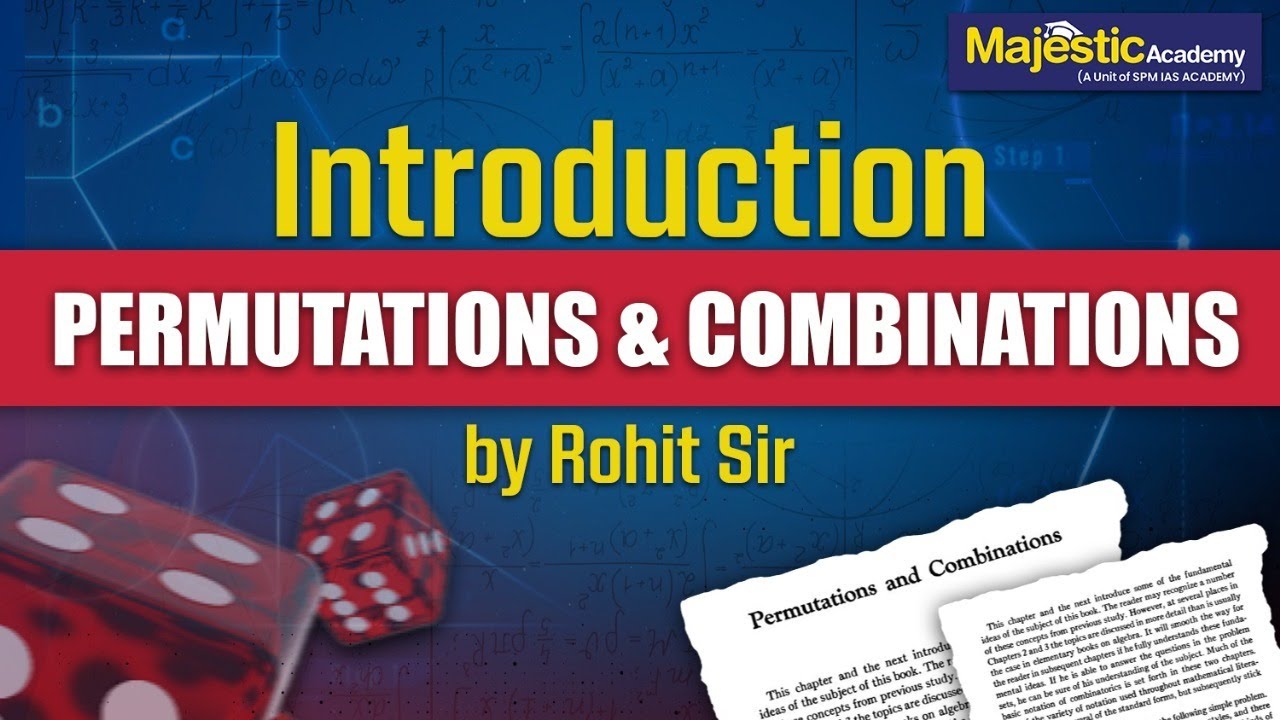 Introduction to Permutations & Combinations | Basic Concepts Explained ...