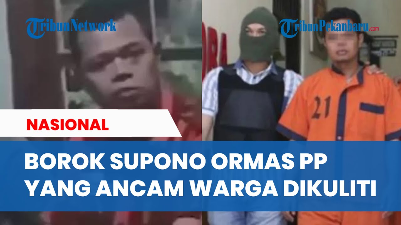 Terjerat Narkoba, Catatan Hitam Kades Supono Anggota PP yang Ancam Wali Murid Dikuliti Warganet ...