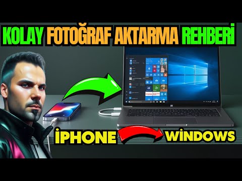 iPhone Fotoğraflarını Windows'a Aktarmanın En HIZLI Yolu!