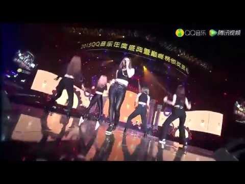 150325 4Minute - Crazy + What's Your Name? @2015 QQ Music Awards