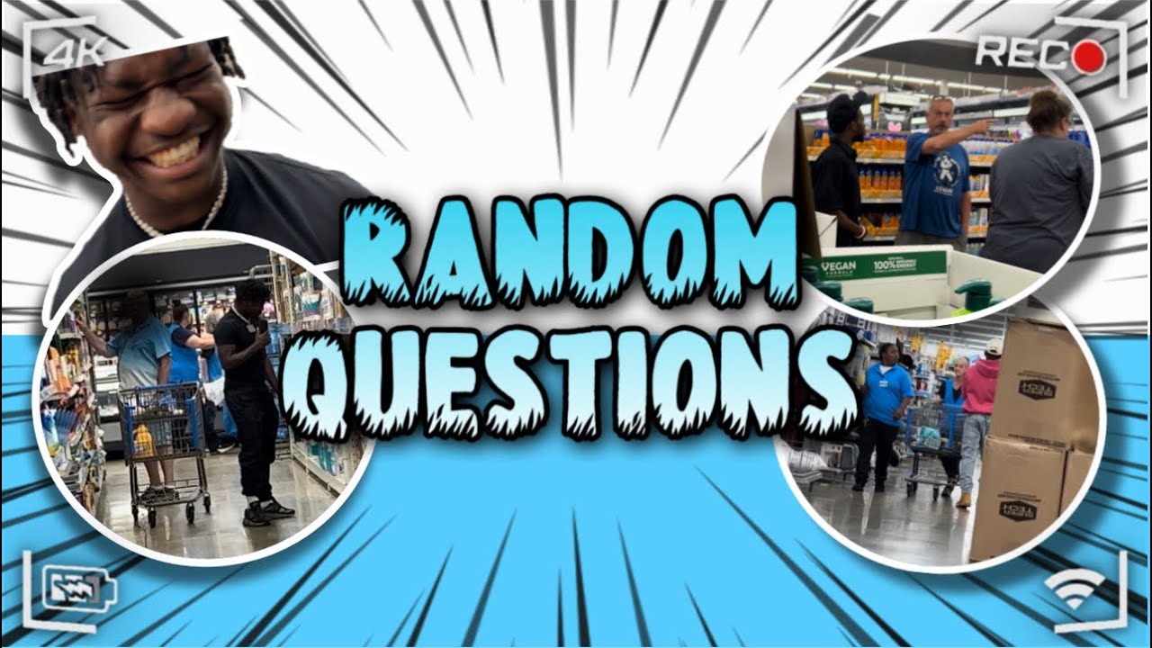 Asking Random Questions in Walmart!!! (Almost got kicked OUT!!!) - YouTube