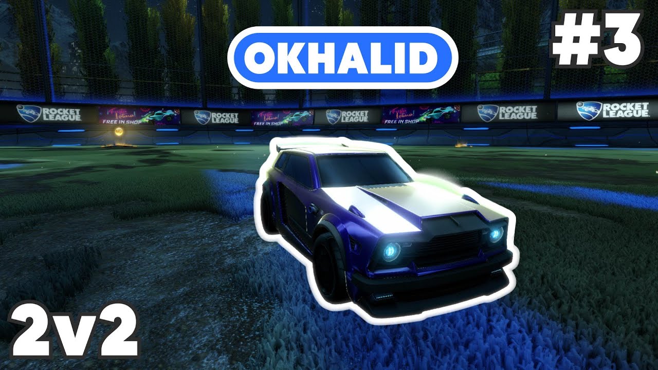 oKhaliD Ranked 2v2 PRO Replay #3 - Rocket League Replays - YouTube