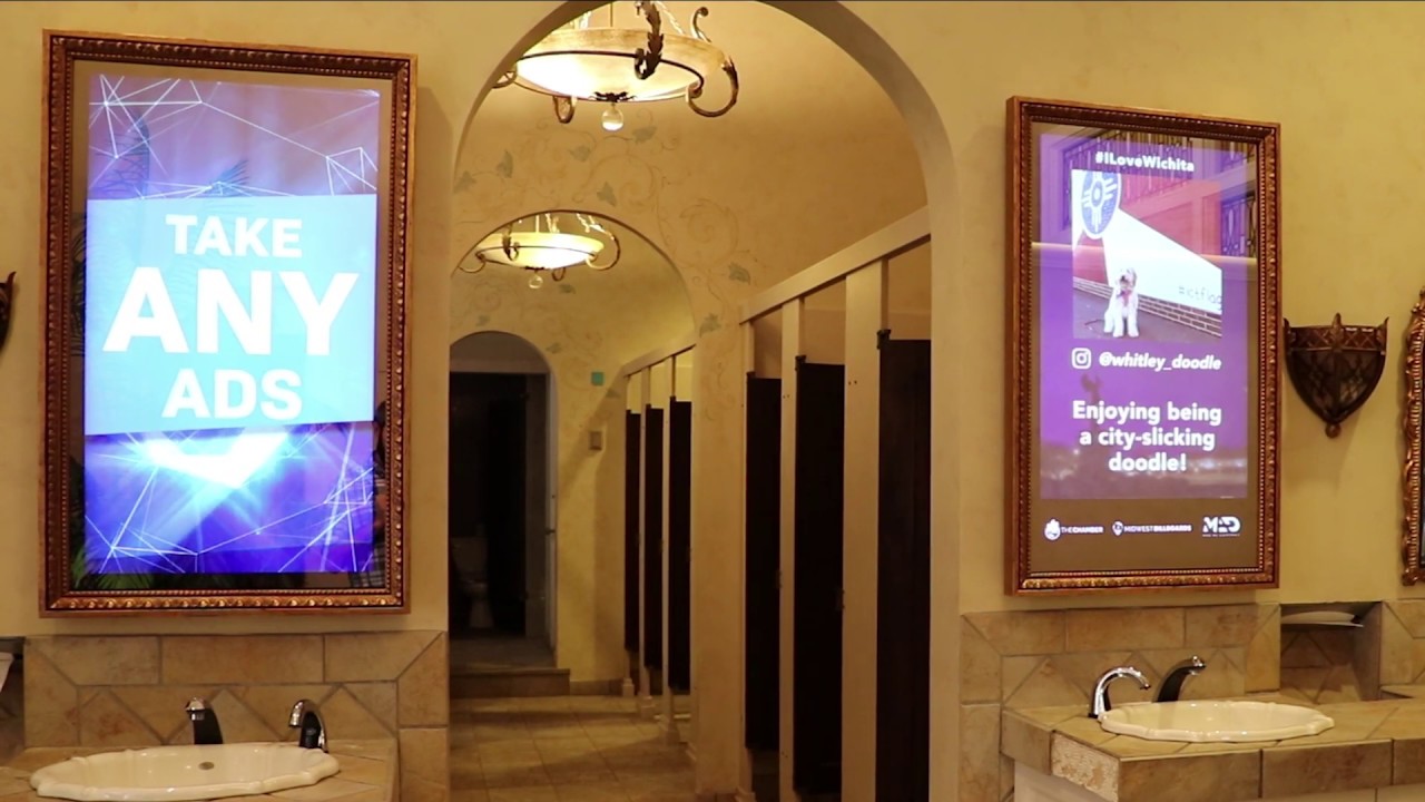 The Mirror Billboard™ Display - YouTube