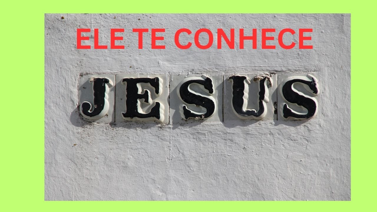 DEUS TE CONHECE - YouTube