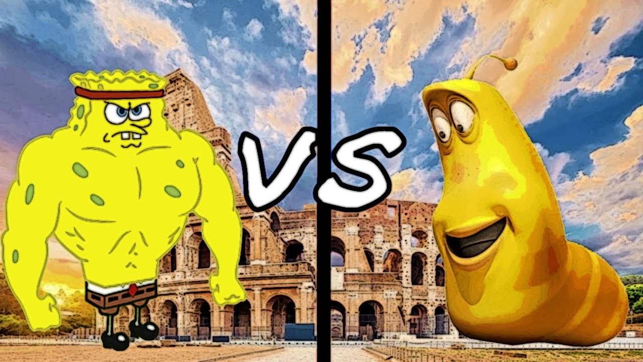 SPONGEBOB VS LARVA ULTIMATE 1V1 - YouTube