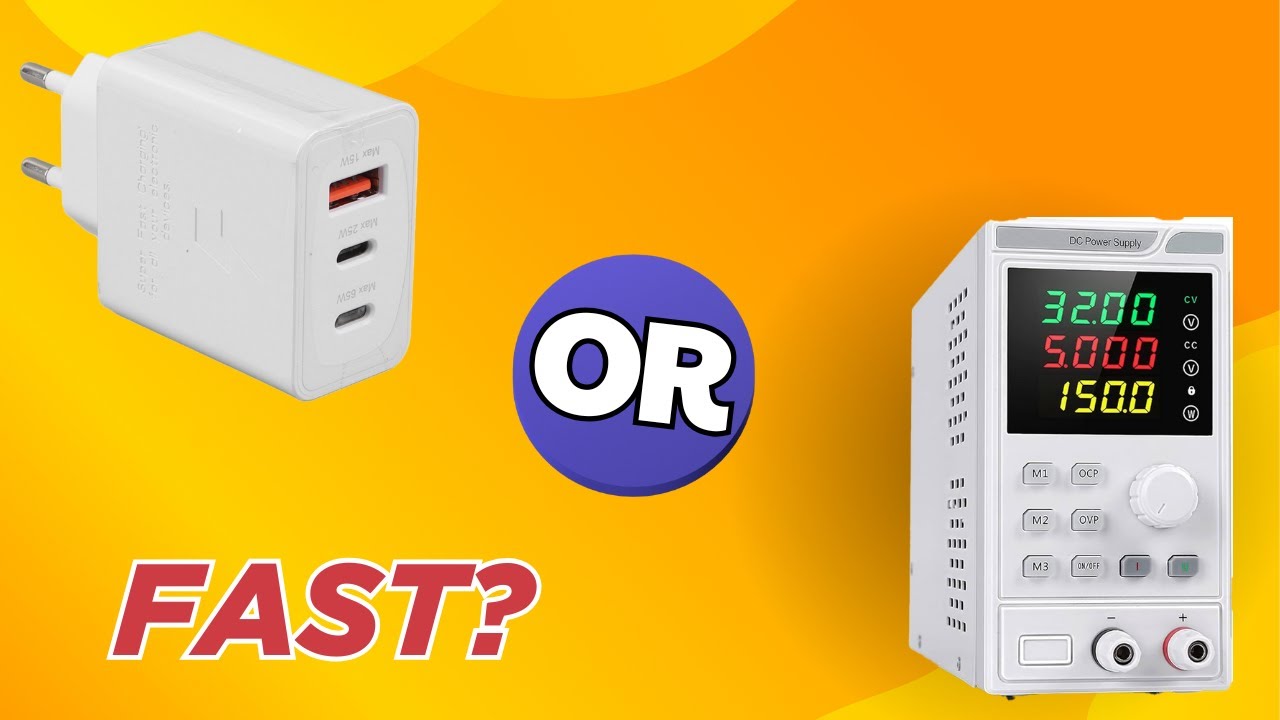 How to testing Fast Chargers? (or Use as power supply) - YouTube