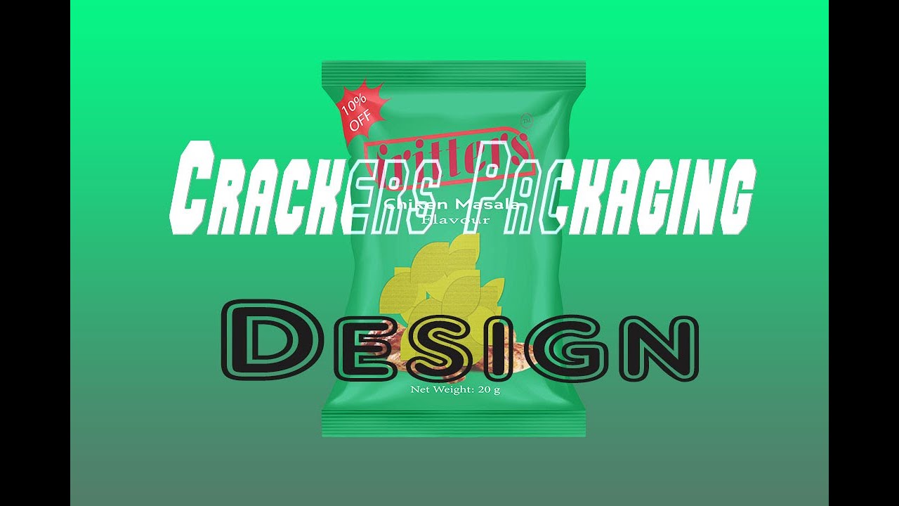 Crackers Chips product packaging design | adobe photoshop | adobe ...
