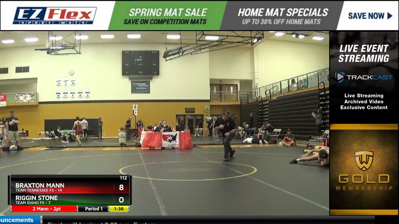 112 Braxton Mann Team Tennessee FS vs Riggin Stone Team Idaho FS ...