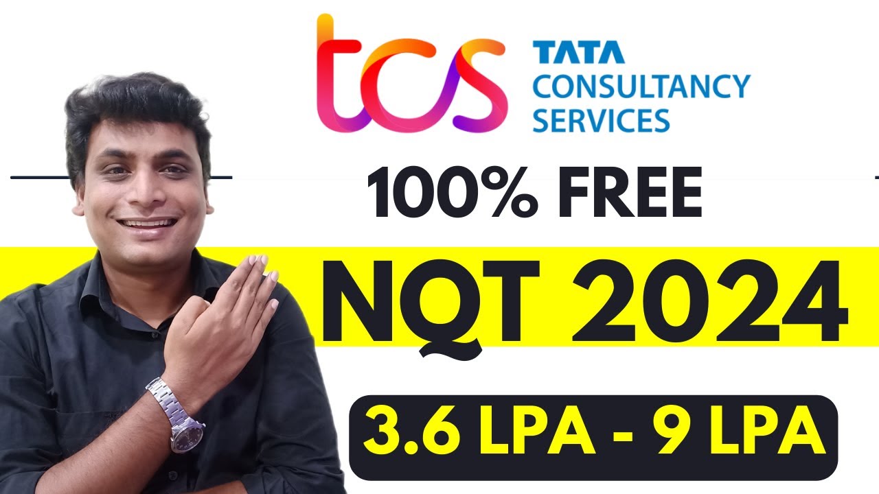 TCS NQT 2024 | National Qualifier Test 2024 | TCS Freshers Hiring 2024 ...