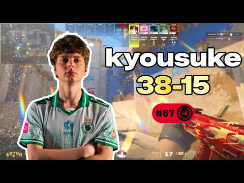 🔥 KYOUSUKE 38-15 POV: FACEIT DESTRUCTION w/kyxsan (Mirage) | 3937 ELO