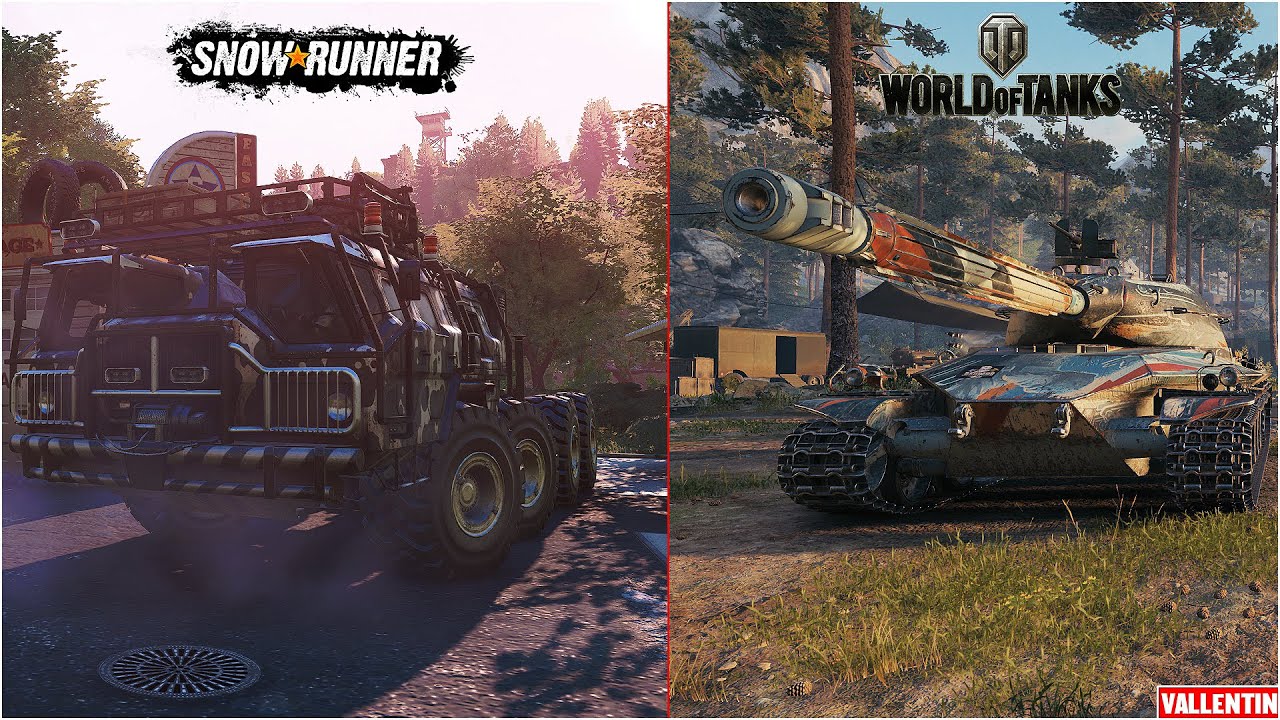 🔴 LIVE : SnowRunner & World of Tanks: Nici numai stiu unde am ramas ...