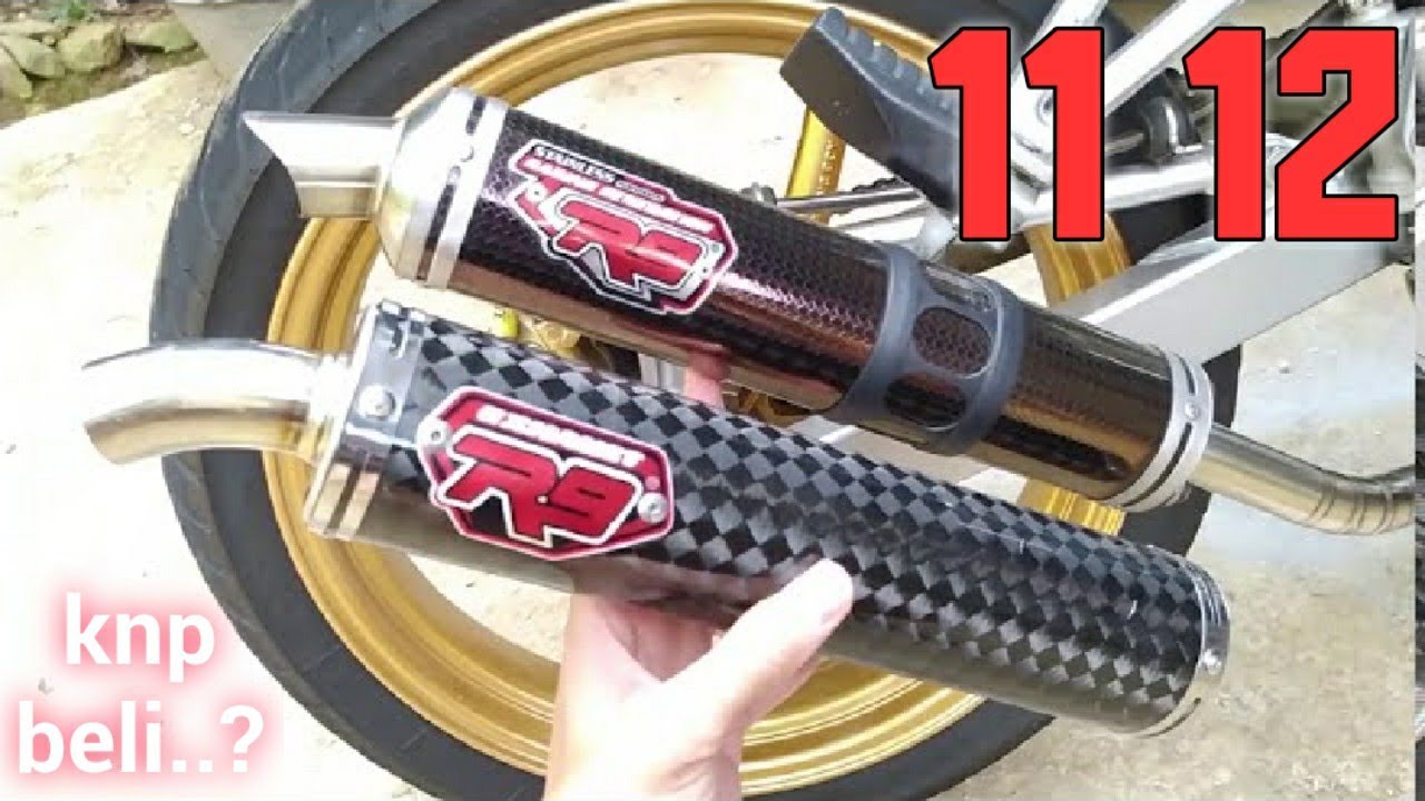 Komparasi Knalpot Ninja R9 New dan Neo Mugello - YouTube