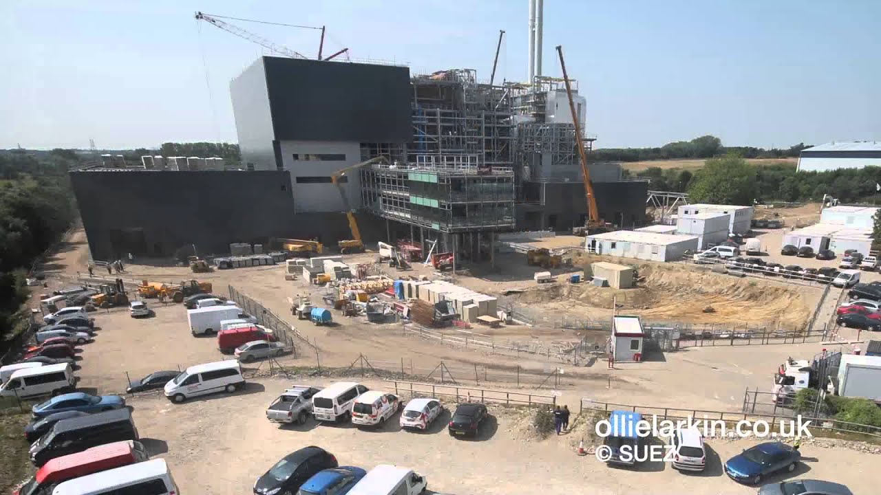 Suffolk Waste to Energy - Construction Time-lapse - YouTube