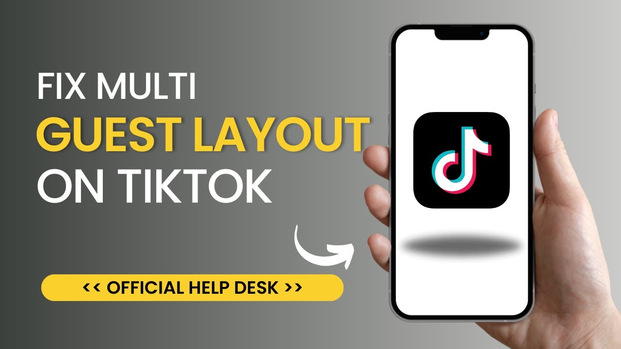 How to Fix Multi Guest Layout On Tiktok Live - YouTube