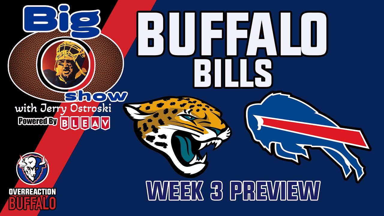 BUFFALO BILLS vs Jaguars Preview | MONDAY Night Football | Big O Show ...