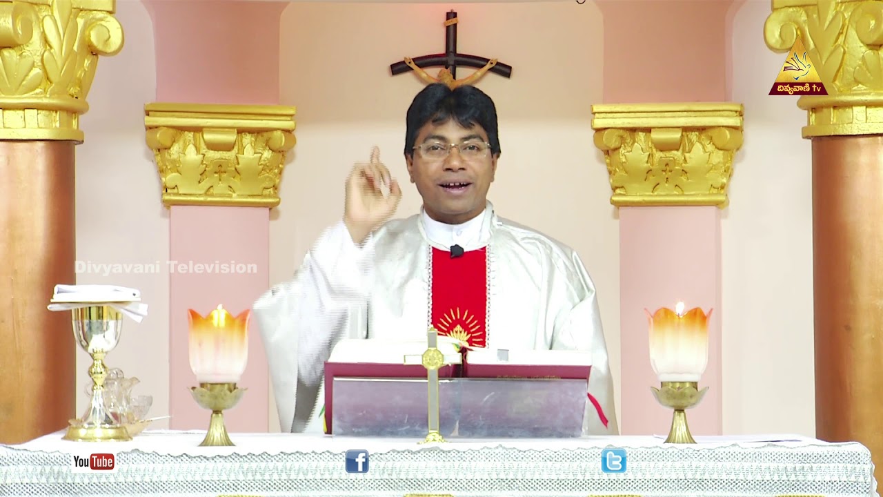 FR. M.JOSE BABU | నిరాశలో విశ్వాసమే మన ఆయుధం | DIVYAPOOJA 08 MAY 2020 ...