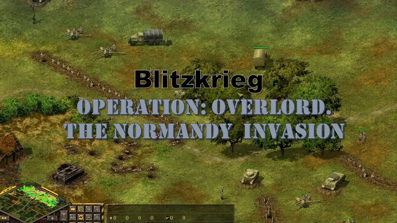 Blitzkrieg Allied campaign "Overlord" (no commentary walkthrough) - YouTube