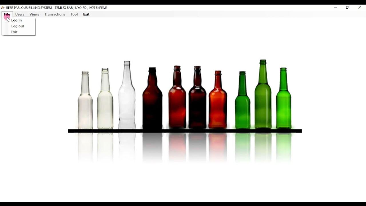 Automated Beer Parlour Billing System using VB NET and MS Access Database DEMO - YouTube