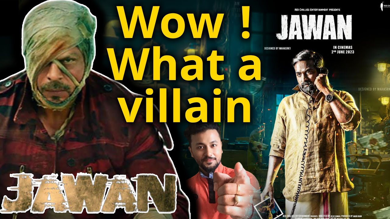 Shahrukh Khan की JAWAN का villain आया ! Vijay Sethupathi - YouTube