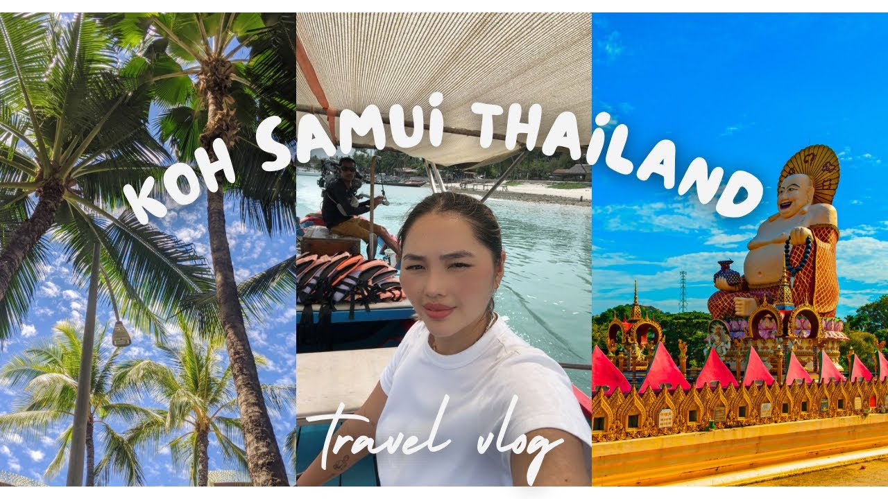 Koh Samui Thailand | Night Market | Fire Show | Pig Island | Tibetan ...
