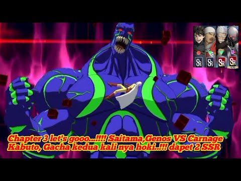 Chapter 3 let's goo...!!! Pelepasan Carnage Kabuto ( Saitama,Genos vs ...