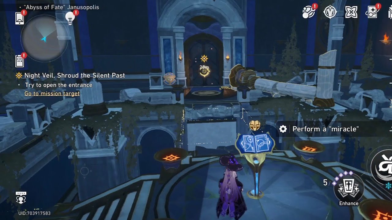 Night Veil, Shroud the Silent PastTry to open the entrance | # ...