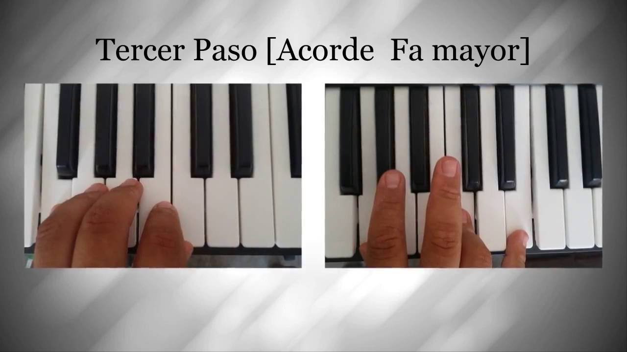 CIRCULO DE DO MAYOR EN EL PIANO PARA NOVATOS - YouTube